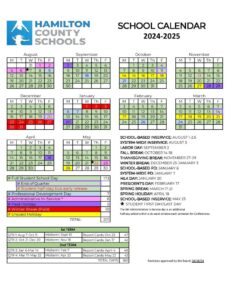Hamilton County Schools Calendar 2025-2026 [District]